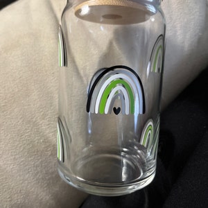 LGBT Drinkware LGBT Rainbow Glass Cup LGBT Pride Gift Shop - Etsy