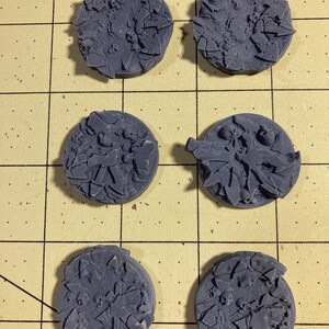 Chaos Hell Themed Bases Txarli Factory Resin Bases - Etsy