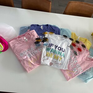 Bachelorette Party Shirts. Wannabe Theme. 1990's Theme Party Shirts ...