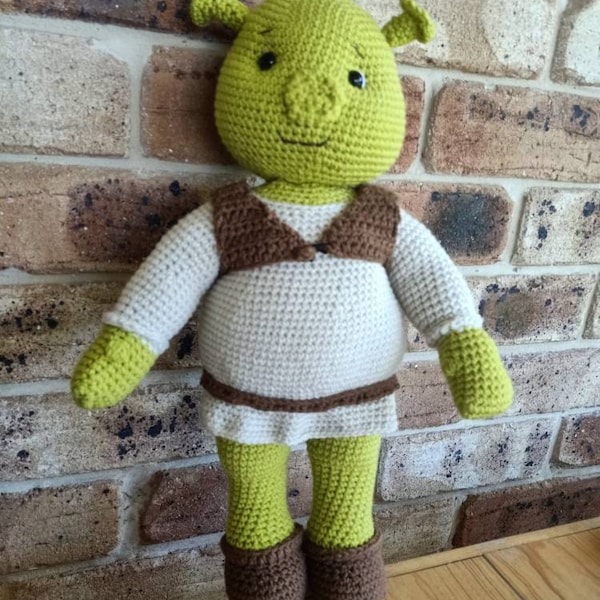 Crochet Ogre and Ogre Princess Amigurumi Pattern Eng FR Esp PDF 2 in 1 ...