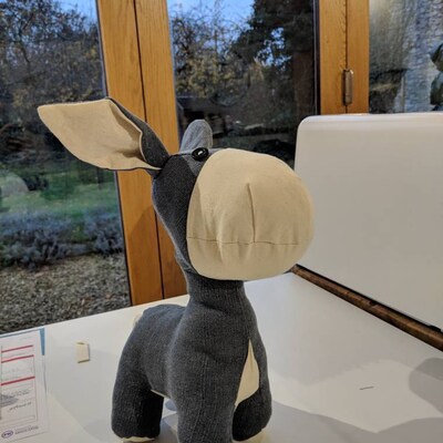 Stuffed Animal Donkey Burro PDF Sewing Pattern & Tutorial - Etsy