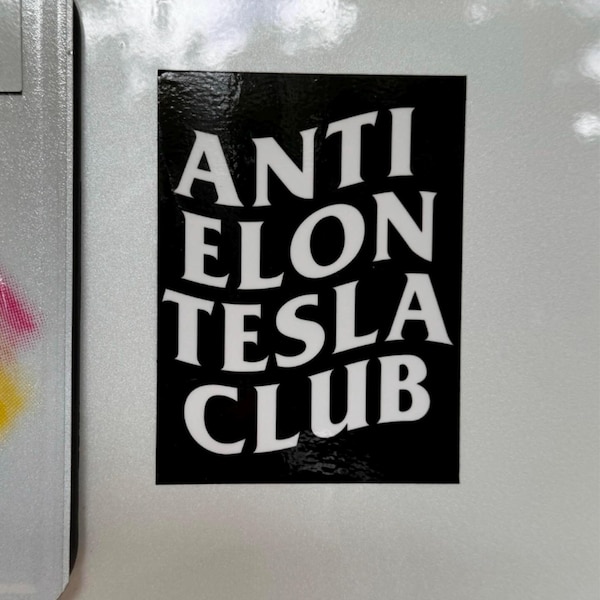 Tesla Owner Bumper Sticker, I Bought This Before ELON WENT CRAZY, Tesla ...