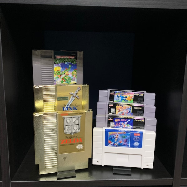 4-pack of Retro Game Stands (display 24 Games!) - Etsy