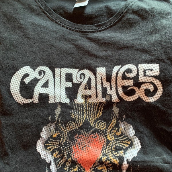 Caifanes ,rock Mexicano , First Album Band , Black T-shirt ,for Women ...
