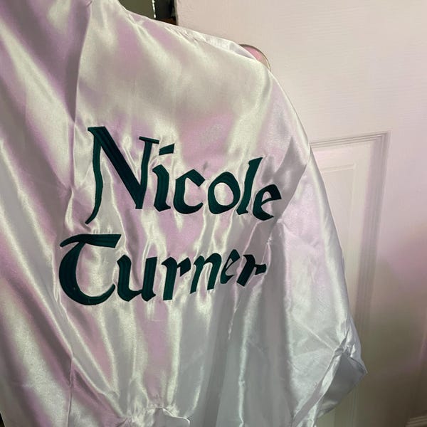 Personalized Robe Custom Embroidered Robes Bridal Robes Wedding Robes ...