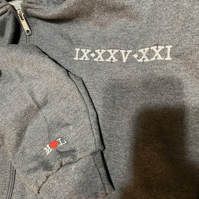 Roman Numerals Embroidery Font Instant Download 30 Numerals 4 ...