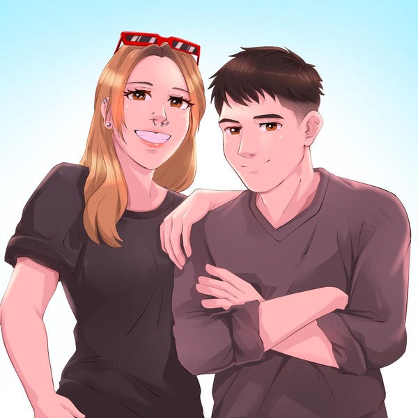 Custom Drawing Anime Art Commission PFP, Avatar, Anime Couple, or Anime ...