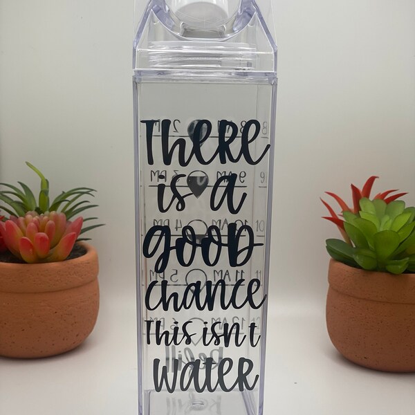 Drink Your Effing Water Svg, Milk Carton Bottle Time Tracker Svg ...