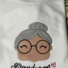 Curved Granny Machine Embroidery Design. 4 Sizes. Granny Collar ...