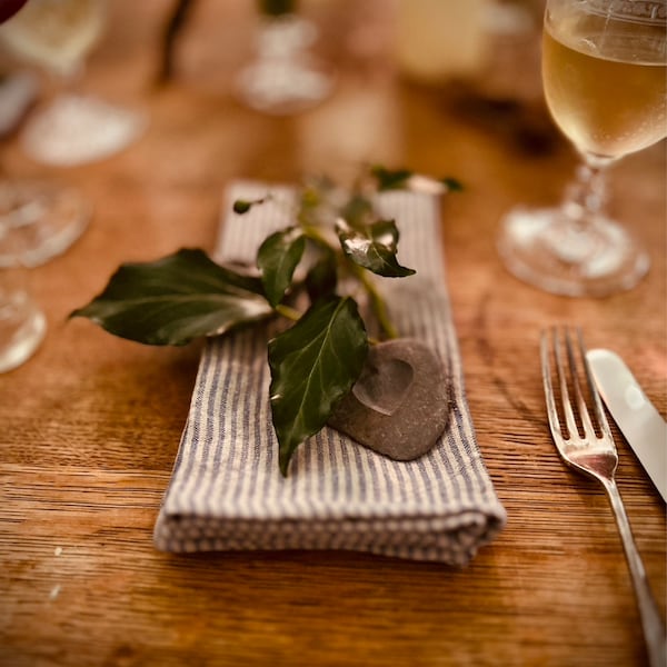 Linen Napkins. Natural Stonewashed Linen Napkin Set. Linen Napkin Set ...