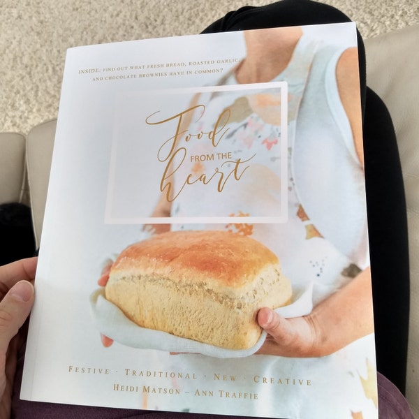 Food From the Heart Cookbook - Etsy
