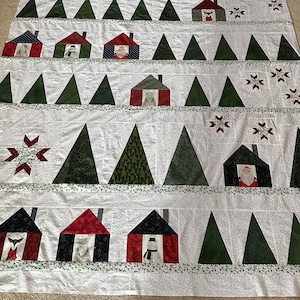 Holly Berry Tree Farm Moda Fabric Panel 23 X 44/45 by Deb Strain ...