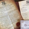 Personalised Wizard Acceptance Letter Bundle Magical Letter - Etsy UK