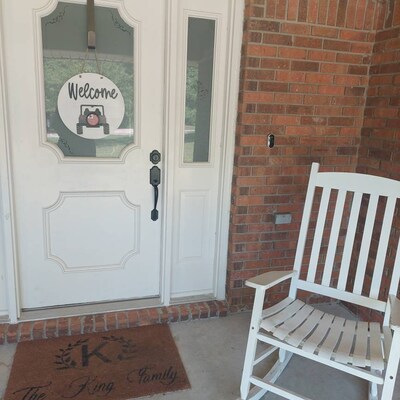 Handmade Interchangeable Jeep Welcome Door Hanger - Etsy