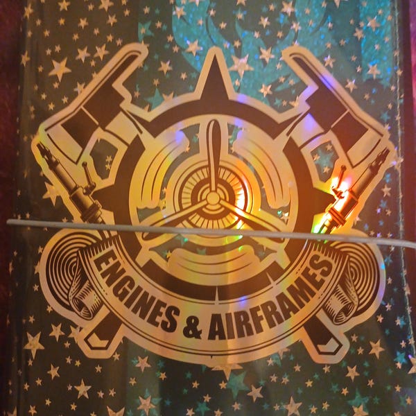 Pilot Cat Version 2 - Aviation Bubble-free Stickers - Etsy