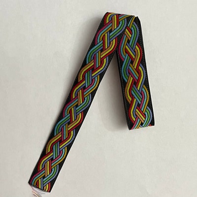 Medieval Fabric Trim, Woven Jacquard Trim, 1 Inch Wide, Sold by the ...