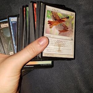 100 RANDOM Magic: the Gathering MTG Cards English NM All Different ...
