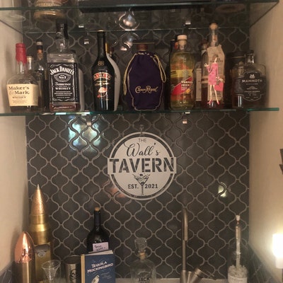 Metal Bar & Lounge Sign, Outdoor Metal Bar Sign Custom, Personalized ...