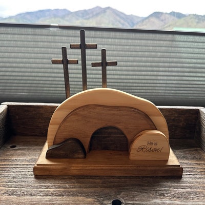 Empty Tomb Display / Empty Tomb Easter Decor Easter Creche Easter ...