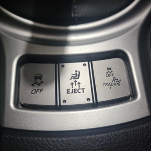 Eject Blank Button Decal Sticker for Scion FRS, Subaru BRZ, Toyota 86 ...