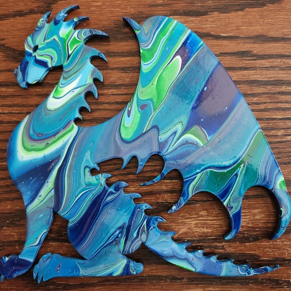 Dragon 001 Wooden Shape Cutout for Crafting, Home & Room Décor, and ...