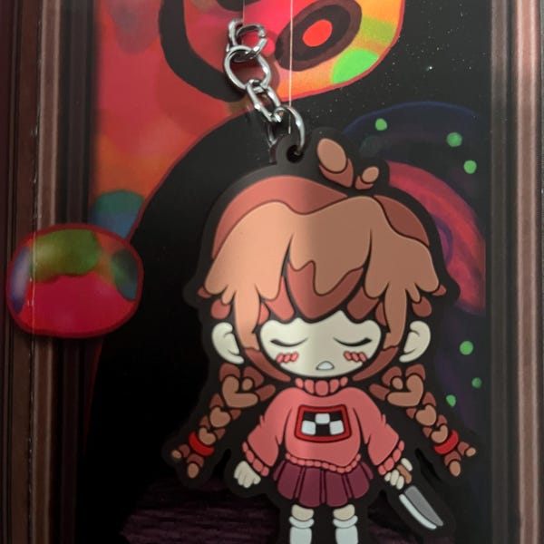 OMORI : Basil Rubber Keychain 3in - Etsy