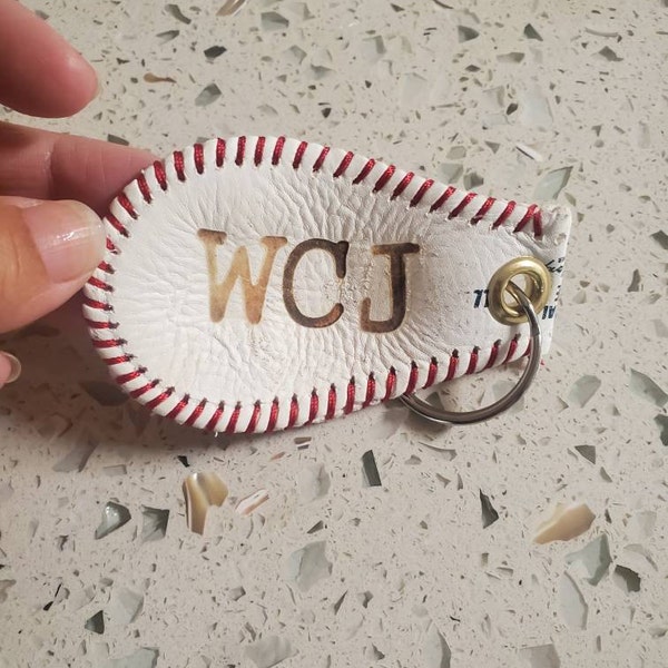 Baseball Seams Stitches Keychain | Graduation Birthday Baseball Player ...
