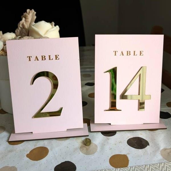 Wooden Wedding Table Number - Wedding Table Decor, Rustic Country ...