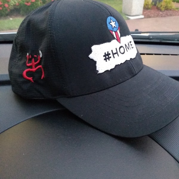 Set De 2 Botones De Puerto Rico, La Bandera Boricua Blanca Y Negra Y La ...