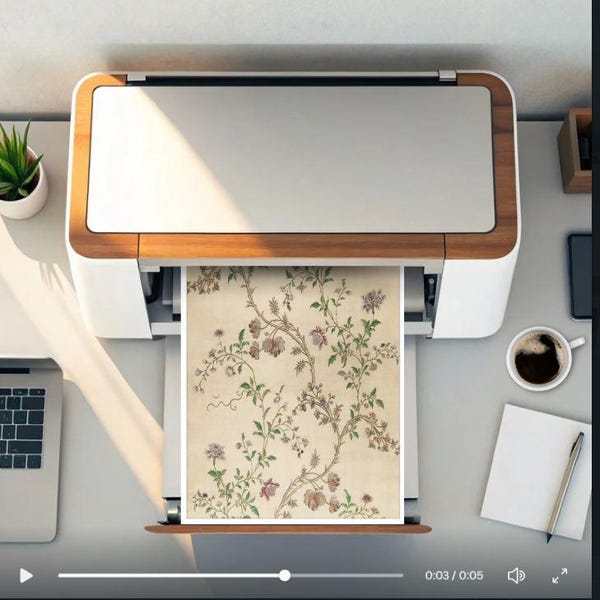 Canva Printer Mockup Video – Showcase Your Designs Professionally | A4 ...