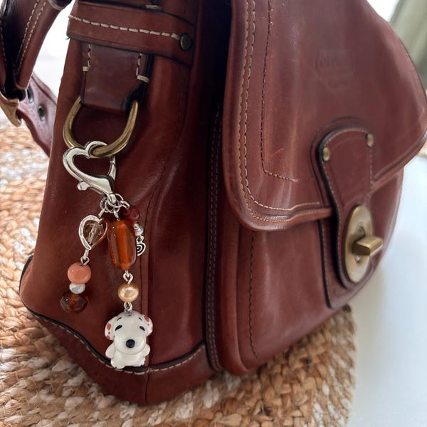 Molly Clay Keychain (snoopy Family), Accessories for Bags - Etsy