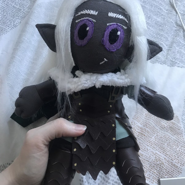 Drizzt Do'urden D&D Dungeons and Dragons Plush Doll Plushie Toy - Etsy