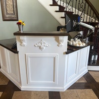 Rustic Reclaimed Retail Counter Reception Desk Office Desk - Etsy UK