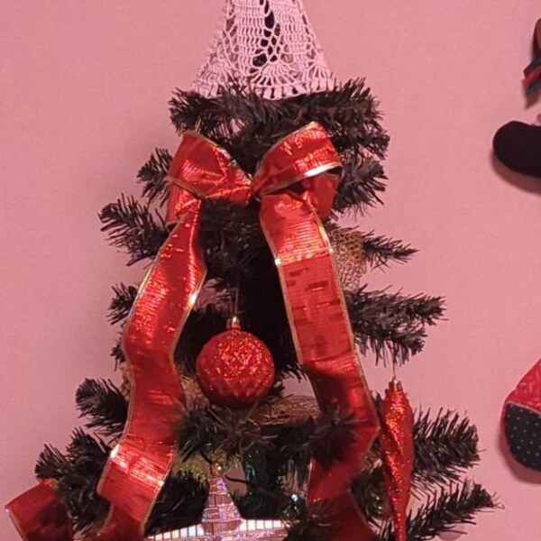 Crocheted Angel/christmas Tree Topper - Etsy