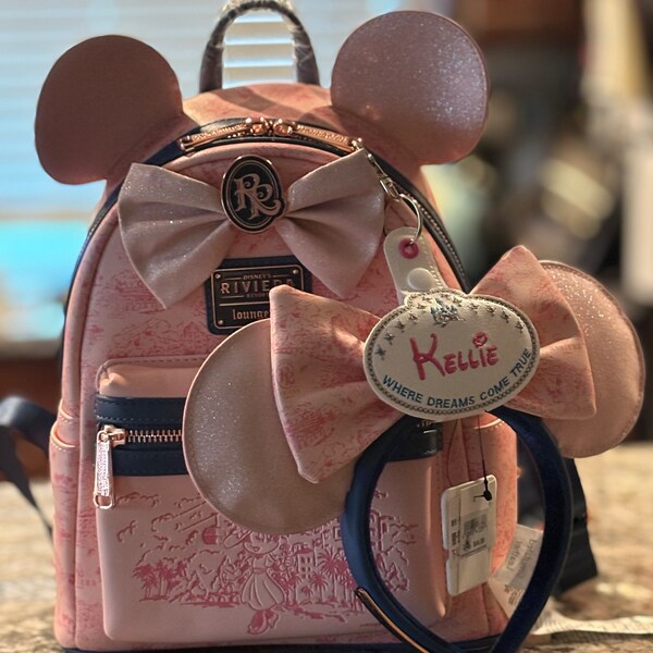 Mouse Ear Strap | Personalized Ear Saver | Ear Fob | Cast Member Badge ...