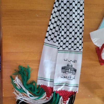 Palestinian Modern & Unique Floral Embroidery/tatreez Long Sleeve Open ...