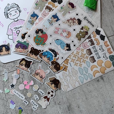 Kingdom Kpop Handmade Wooden Keychain for Kingmakers - Etsy