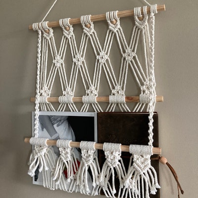 Macrame Baseball Cap Display Rack Baseball Hat Rack Handmade - Etsy