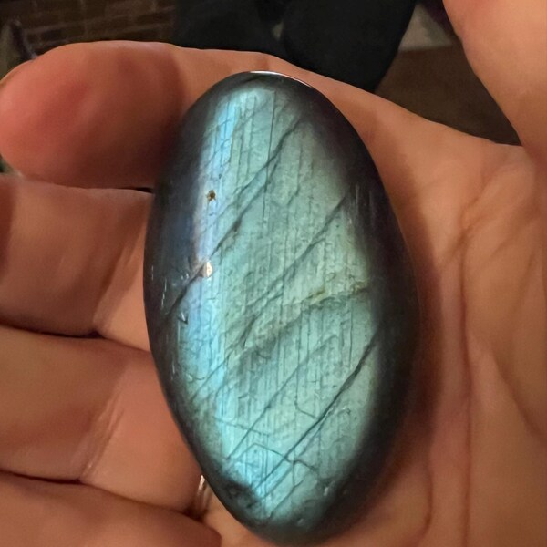AAA+ Quality Natural Rare Blue, Gold Labradorite Crystal, Super Flashy ...