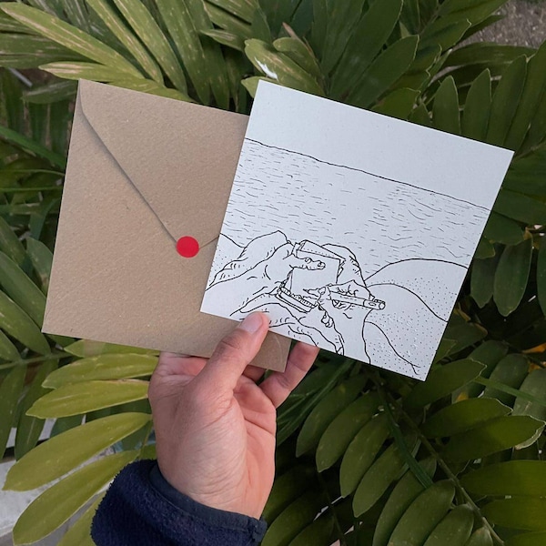 The Persian Bazaar, Line Drawing of Tajrish Bazaar in Tehran With ...