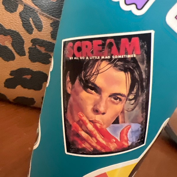 Scream Sticker/billy Loomis/horror/kindle/booktok/scary Movie/ No You ...