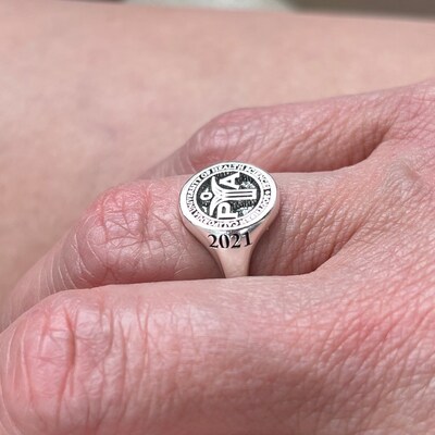 Custom College Class Ring,school Ring,signet Ring,graduation Ring ...