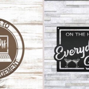 Custom Sign With Your Own Wording Outdoor Metal Sign - Etsy