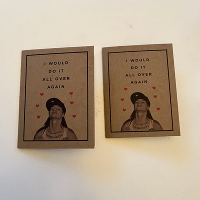 No Ragrets Meme Anniversary Card I Would Do It All Over Again Funny ...