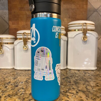 R2D2 Holographic Droid Sticker/ Star Wars Disney Laptop Stickers/mickey ...
