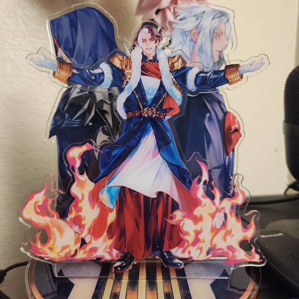 FFXIV Emet-selch Acrylic Standee - Large Multi Layered Display Piece - Etsy