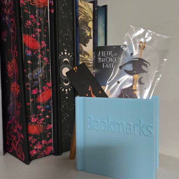 Bookmark Holder, 3D Print, Book Mark Holder, Bookish Gift, Gift for ...