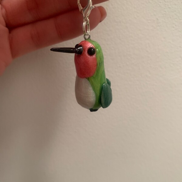 Quaker Parrot Pendant, Monk Parakeet Lovers, Parrot Charm Accessory ...