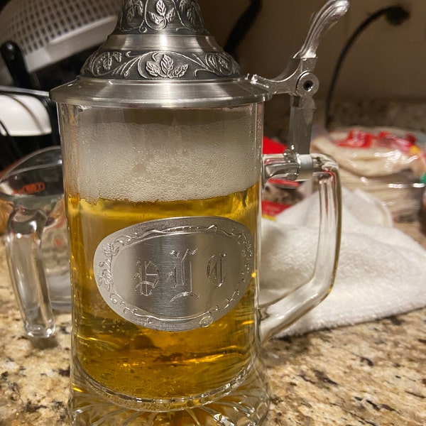 Personalized German Beer Stein | Custom Engraved Beer Mug | Unique Beer ...