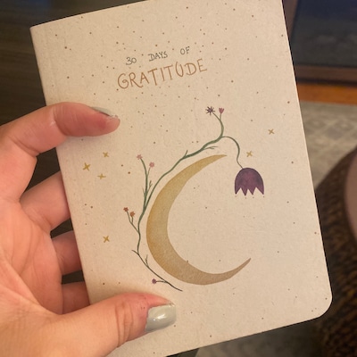 Gratitude Journal Small, Gift Idea for Christmas, Sustainable ...